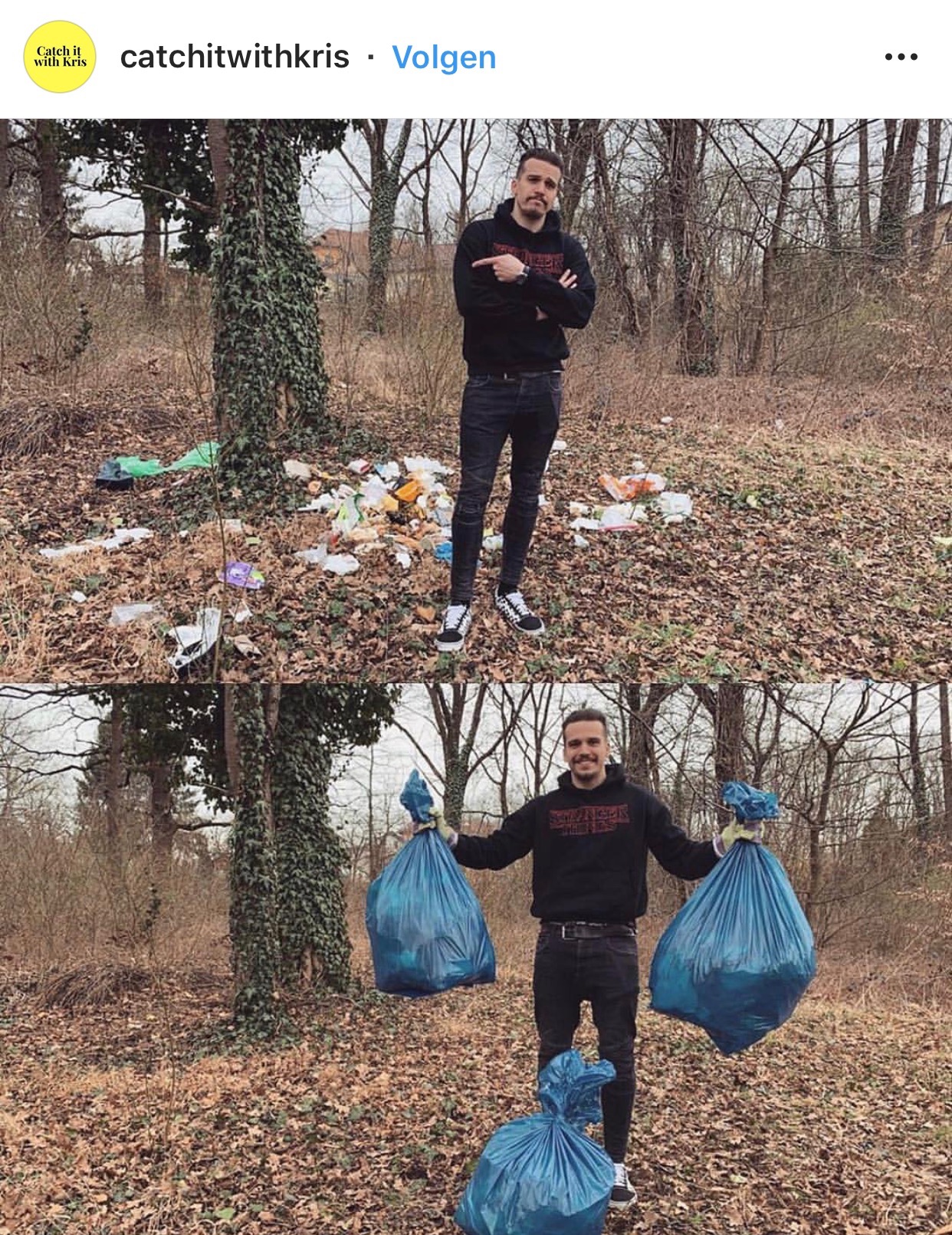 Trashtag Challenge, een challenge waar de wereld mooier van wordt